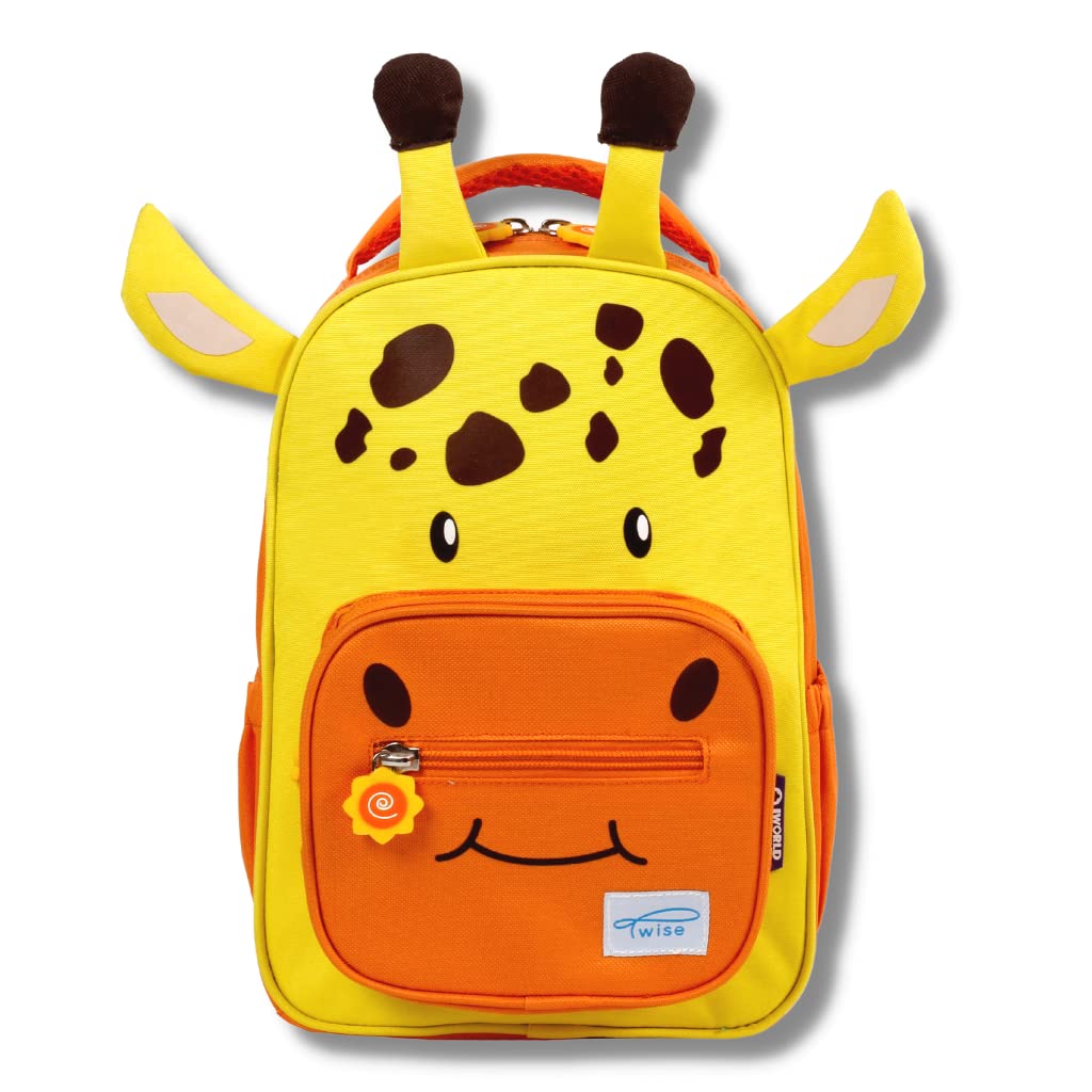 TWISE SIDE-KICK PRESCHOOL BACKPACK FOR KIDS AND TODDLERS (GIRAFFE)