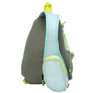 Eddie Bauer Ripstop 8L Shoulder Sling Pack with Padded Air-Mesh Adjustable Crossbody Strap, Light Aqua, One Size