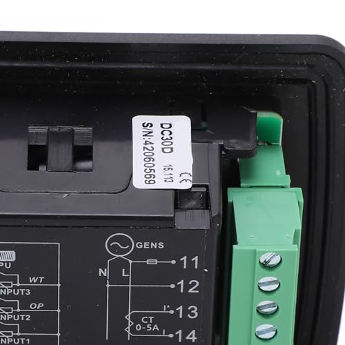 Generator Control Module, DC30D Automatic Genset Controller Panel High Resolution Intelligent Generator Set Controller