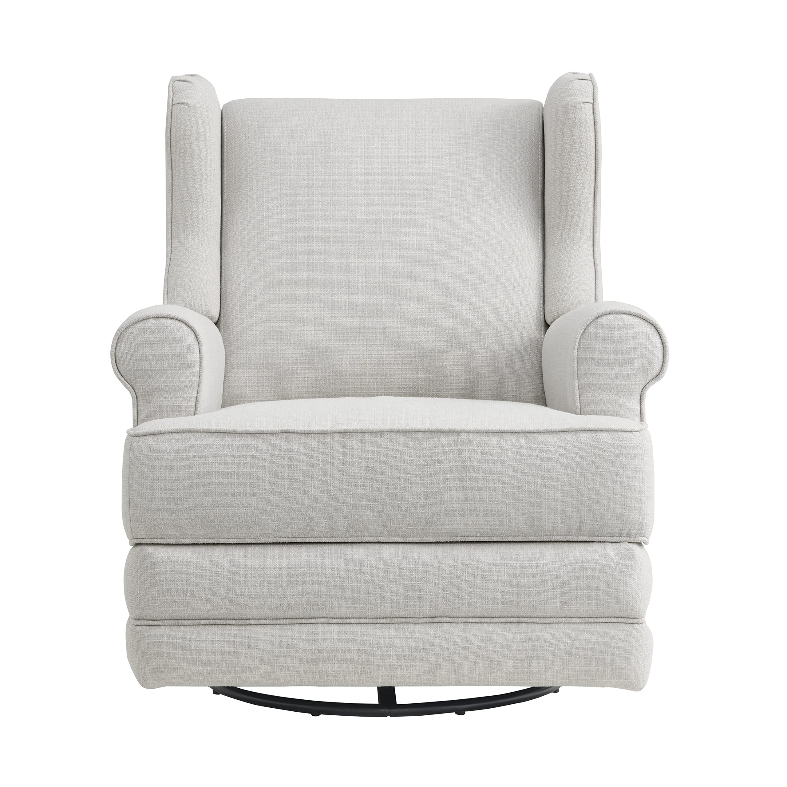 Oxford Baby Teegan Upholstered Swivel Glider & Recliner Nursery Chair, Sand