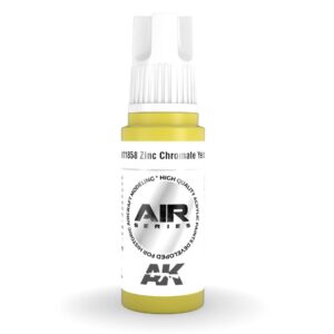 AK Acrylics 3Gen Aircraft AK11858 Zinc Chromate Yellow (17ml)