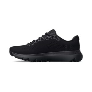 under armour women's hovr infinite 4 running shoe, (003) black/black/black, 8