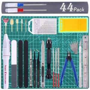 44pcs gundam model tools kit gunpla tool model hobby tool kits bandai tool gundam modeler basic tools for hobby model building making assembling