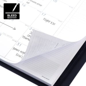 AT-A-GLANCE 2022-2023 Planner, Weekly & Monthly Academic, 7" x 8-3/4", Medium, Contemporary Lite, Black (7058XL0523)