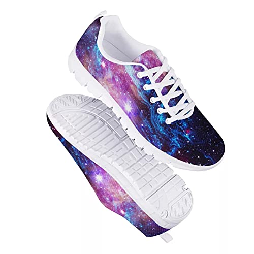 Wanyint Hibiscus Plumeria Flower Print Training Shoes Tropical Palm Leaves Casual Fashion Sneakers Travel Outdoor Slip-on Women's Running Shoes Slip-on Athletic Shoes Sport Shoes