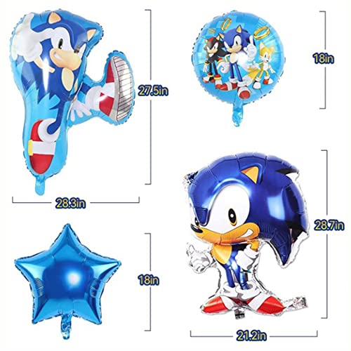 birthday balloons, party supplies boy 5th birthday balloon decoration (17pcs)