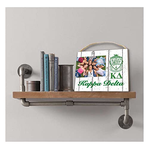 KH Sports Fan Greek-Kappa Delta Clip It Weathered Logo Photo Frame.