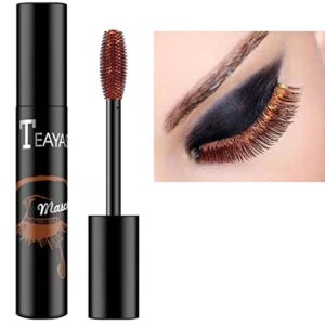 copper mascara eyes makeup lengthening waterproof volumizing curling defining brown best natural hypoallergenic colored - cruelty free