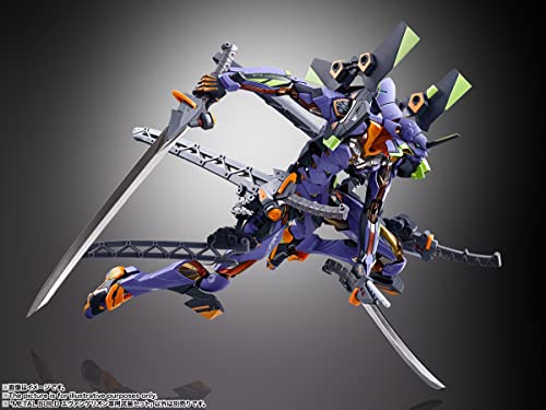 TAMASHII NATIONS Tamashi Nations - Neon Genesis Evangelion - Weapon Set for Evangelion, Bandai Spirits Metal Build