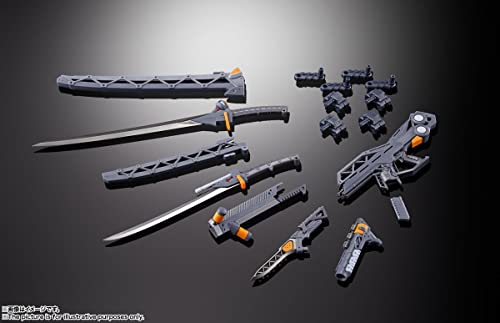 TAMASHII NATIONS Tamashi Nations - Neon Genesis Evangelion - Weapon Set for Evangelion, Bandai Spirits Metal Build