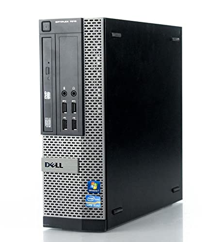 Dell Optiplex 7010 Desktop PC - Intel Core i5, 8GB, 250GB, DVD Windows 10 Pro(Renewed)