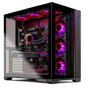 Skytech Gaming Prism II Gaming PC Desktop – Intel Core i7 11700K 3.6 GHz, RTX 3090 24G GDDR6X, 1TB NVME SSD, 16G DDR4 3200, 1000W Gold PSU, 360mm AIO, AC Wi-Fi, Windows 10 Home 64-bit