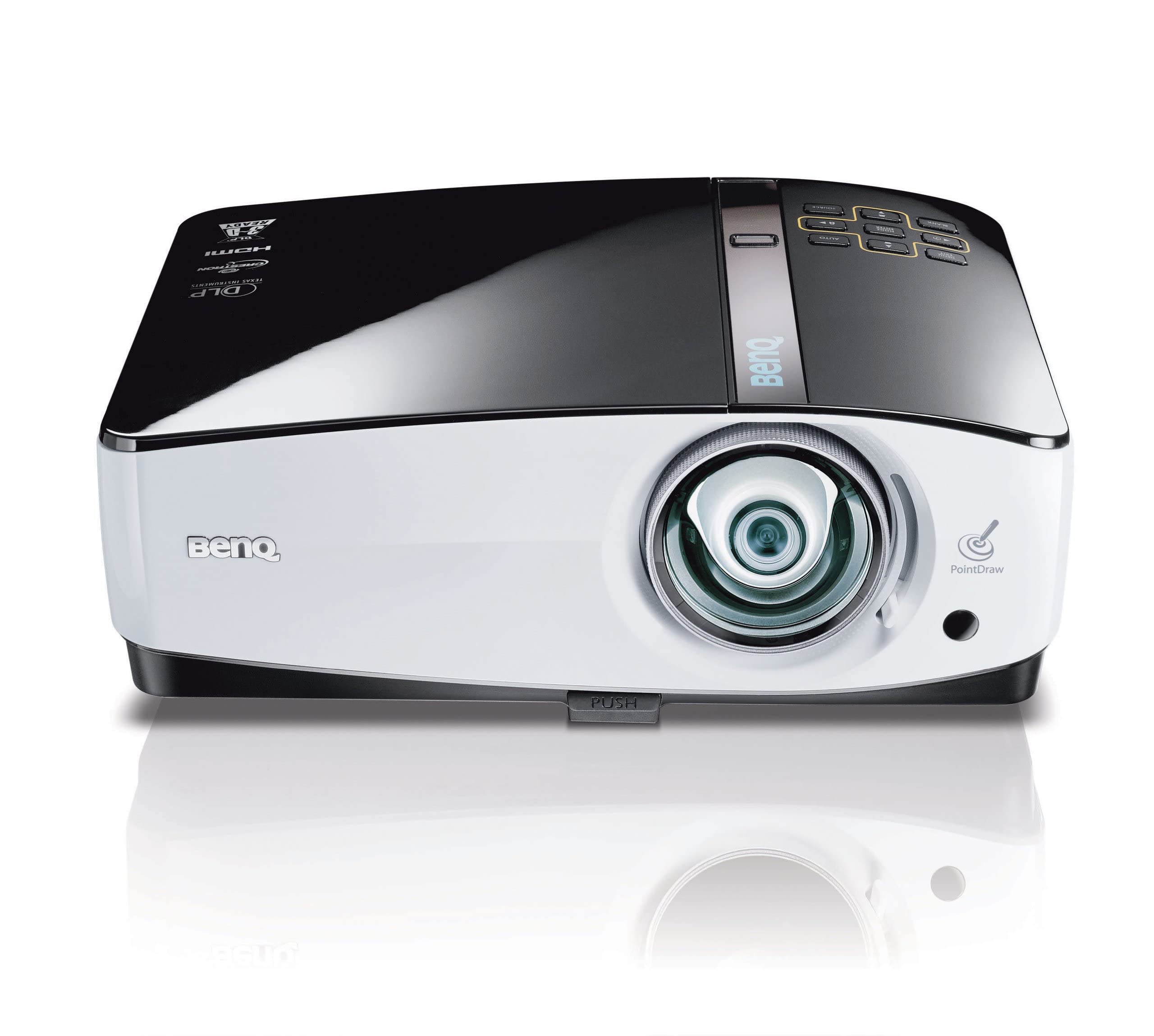 BenQ MP780ST WXGA Short Throw 2500 Lumen DLP 3D Education Projector (Renewed)