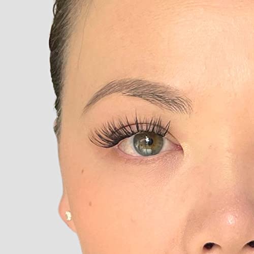 FLUTTERSET DIY EYELASH EXTENSION, 24 CLUSTER LASHES, EYELASH EXTENSION KIT, EYELASH EXTENSION GLUE FOR AT HOME LASH EXTENSION (DAY KIT- Mixed- 12mm, 14mm)