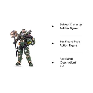 JOYTOY 1/18 Action Figures 01st Legion - Steel Dark Source Collection Action Figure Military Model Toys (Ghost)