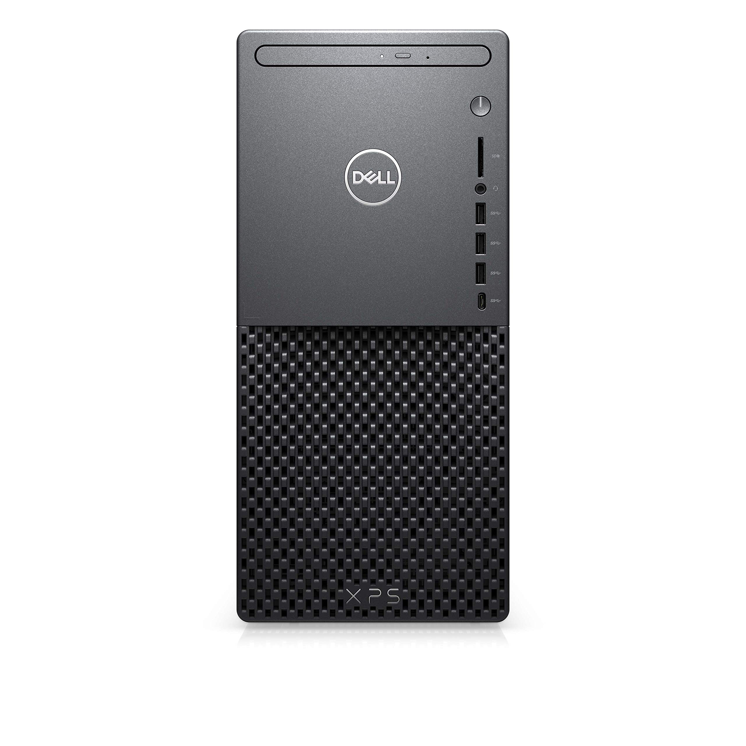 Dell XPS 8940 Desktop Computer - Intel Core i7-11700, 32GB DDR4 RAM, 512GB SSD + 1TB HDD, Black (Renewed)