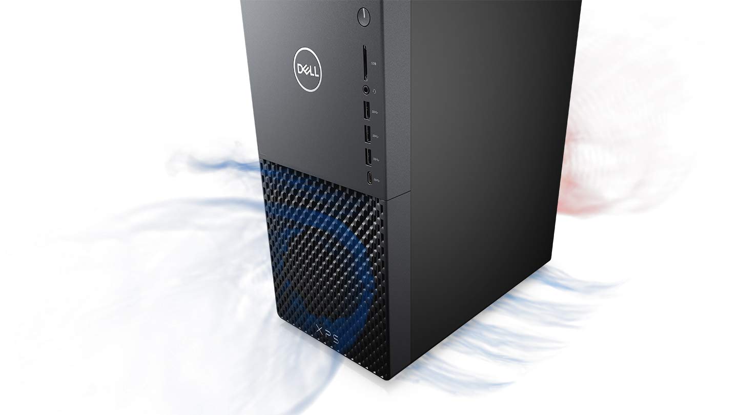 Dell XPS 8940 Desktop Computer - Intel Core i7-11700, 32GB DDR4 RAM, 512GB SSD + 1TB HDD, Black (Renewed)