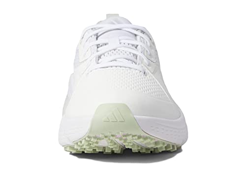 adidas Women's W SOLARMOTION Golf Shoe, FTWR White/Silver Met./Linen Green, 7