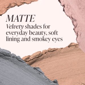 Mally Beauty Evercolor Eyeshadow Stick - Slate Matte - Waterproof and Crease-Proof Formula - Easy-to-Apply Buildable Color - Cream Shadow Stick