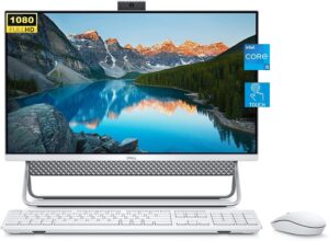 dell inspiron 24 all-in-one desktop, 23.8" full hd touchscreen, 11th gen intel i5-1135g7, 32gb ram 1tb ssd+1tb hdd, windows 10 home