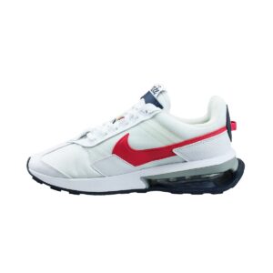 nike women's air max pre-day shoes, white/thunder blue/pollen-gyps, 8.5