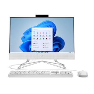 hp 2023 21.5" fhd all-in-one desktop intel 2-core celeron j4025 processor intel uhd graphics 8gb ram ddr4 256gb nvme ssd wifi ac bt hdmi webcam rj45 internal speaker windows 11 pro w/re accessories