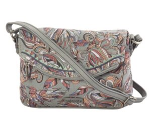 sakroots pacific mini crossbody (grey treehouse)