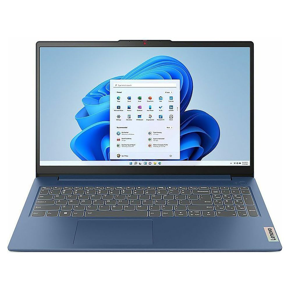 Lenovo 2024 IdeaPad Slim3 15.6” FHD IPS Touch Laptop 6-Core AMD Ryzen 5 7530U AMD Radeon Graphics 16GB LPDDR4 1TB NVMe SSD USB-C w/DP WiFi AX HDMI Backlit KB Fingerprint Windows 11 Pro w/RE USB