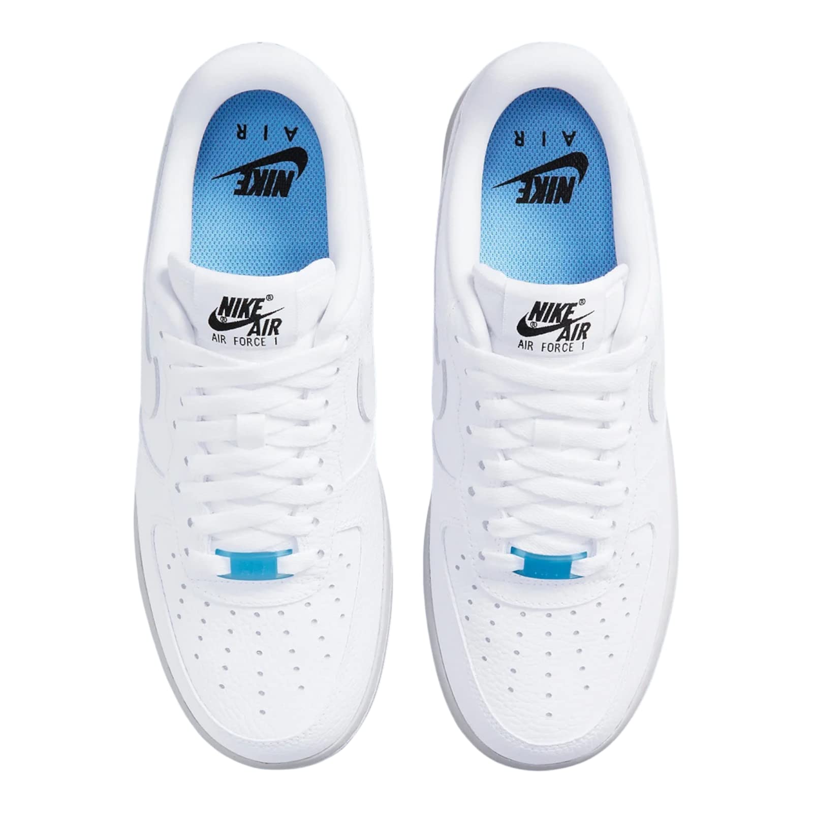 Nike Air Force 1 Low UV Reactive Swoosh Women DA8301-101 (DA8301-101, Numeric_8) White