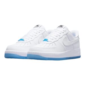 Nike Air Force 1 Low UV Reactive Swoosh Women DA8301-101 (DA8301-101, Numeric_8) White