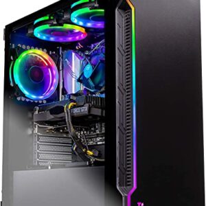 Skytech Gaming Shadow 3.0 Gaming PC Desktop – Intel Core i5 10400F 2.9 GHz, GTX 1660 Super, 500GB SSD, 16G DDR4 3200, 600W Gold PSU, AC Wi-Fi, Windows 10 Home 64-bit