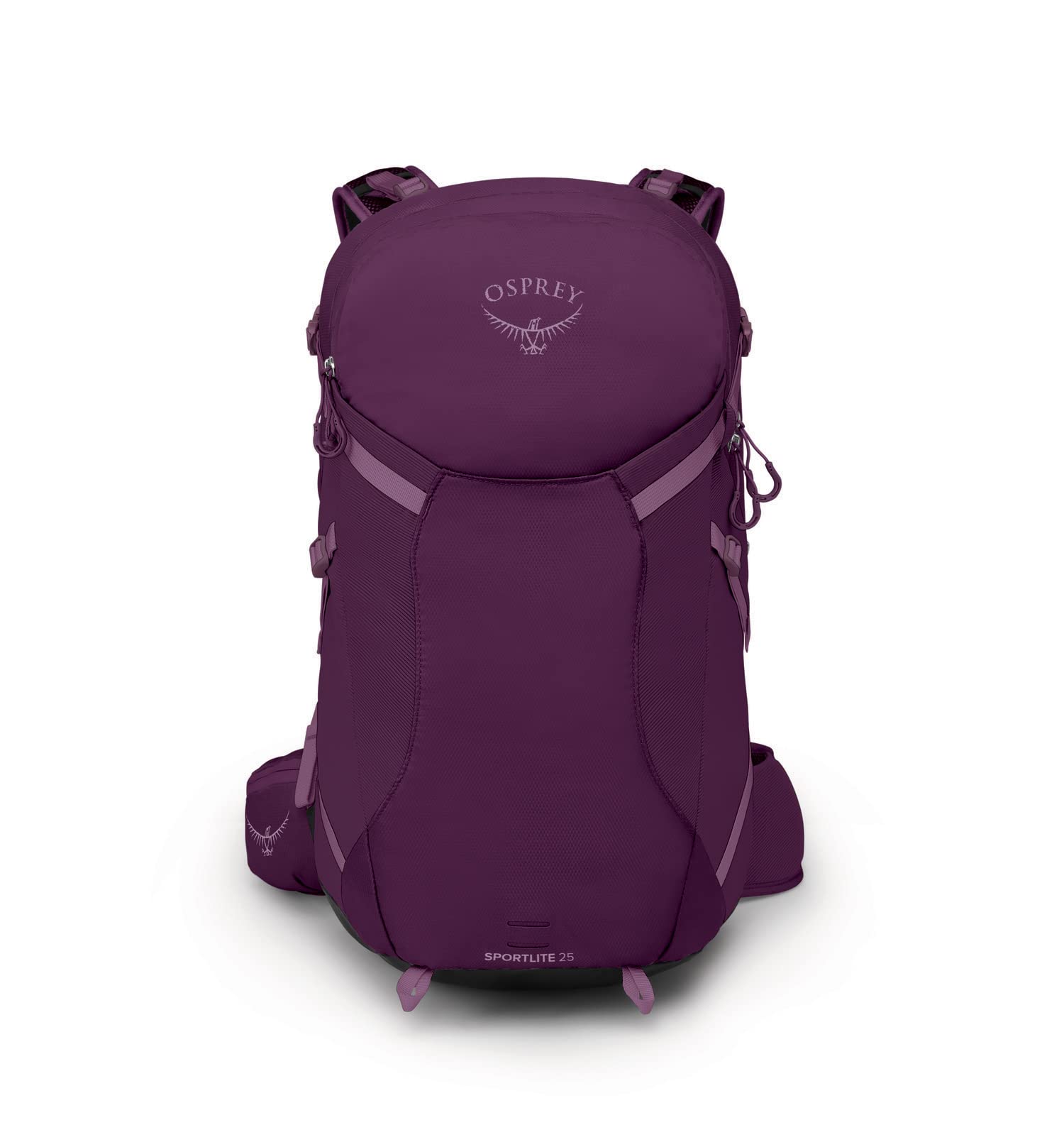 Osprey Sportlite 25L Unisex Hiking Backpack, Aubergine Purple, M/L