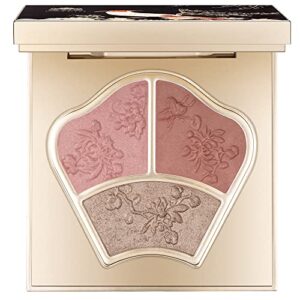 catkin powder blush pink nude eyeshadow palette cheek highlighter makeup palette (c01 pink)