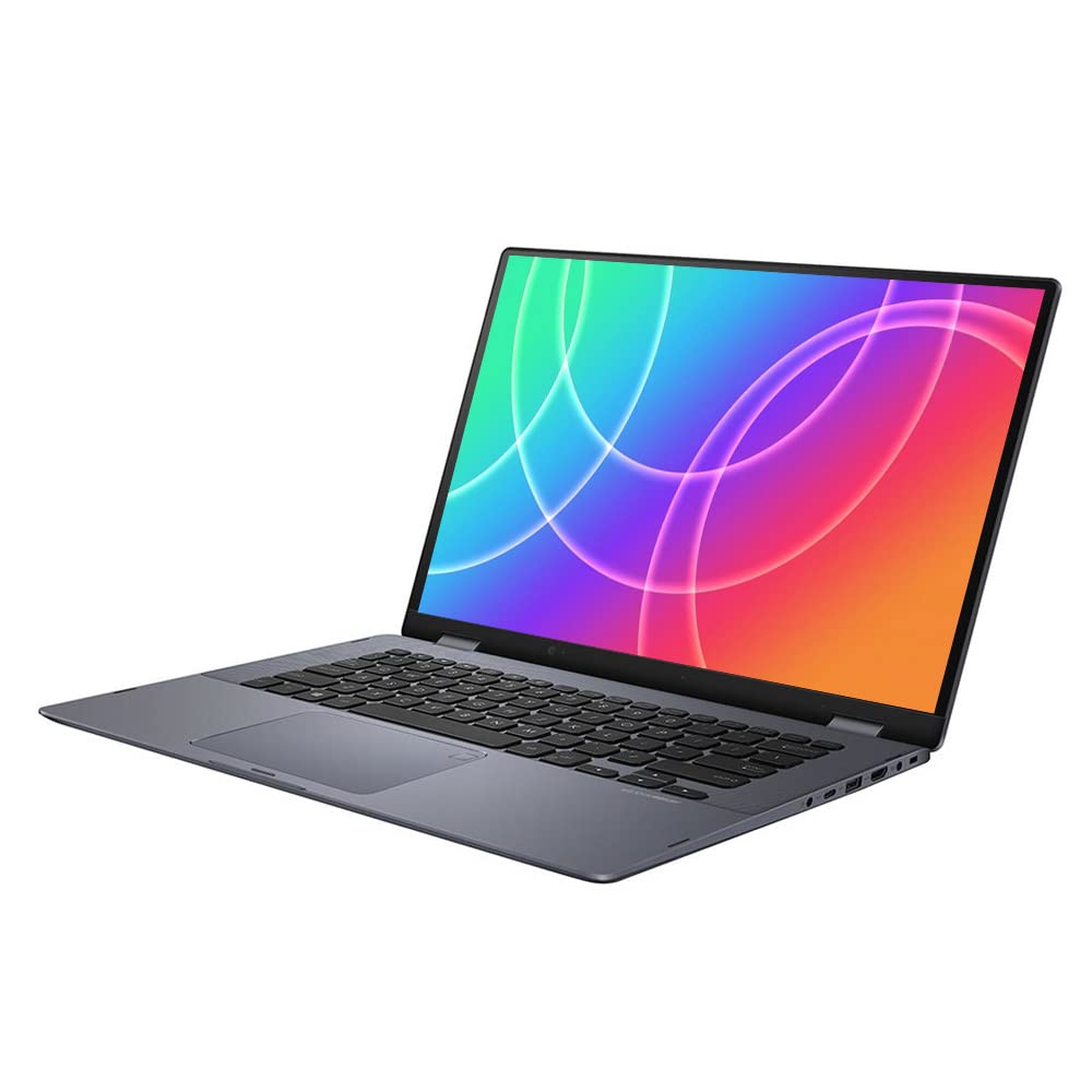 Asus VivoBook Flip 14 Laptop, 14" FHD Touch, Intel Core i3-10110U, 4GB DDR4, 128GB SSD, Fingerprint, Windows 10 Home in S Mode, Star Gray, TP412FA-WS31T