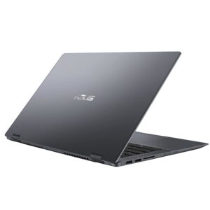 Asus VivoBook Flip 14 Laptop, 14" FHD Touch, Intel Core i3-10110U, 4GB DDR4, 128GB SSD, Fingerprint, Windows 10 Home in S Mode, Star Gray, TP412FA-WS31T