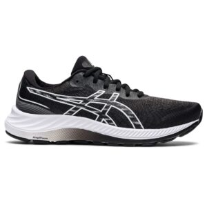 ASICS Women's Gel-Excite 9 Running Shoes, 6, Black/White