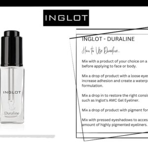 The Beauty Box INGLOT Bundle - Duraline, AMC Eyeliner Gel 77 and AMC Eyeliner Gel 90 (3-Piece)