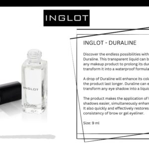 The Beauty Box INGLOT Bundle - Duraline, AMC Eyeliner Gel 77 and AMC Eyeliner Gel 90 (3-Piece)