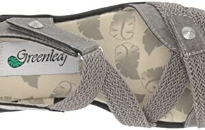 Greenleaf Women's Serenity Sandal, Gray, 11