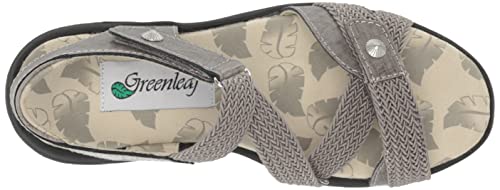 Greenleaf Women's Serenity Sandal, Gray, 11