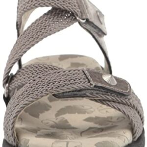 Greenleaf Women's Serenity Sandal, Gray, 11