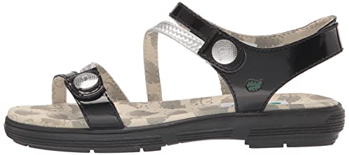 Greenleaf Women's Unity Sandal, Patent Black, 10