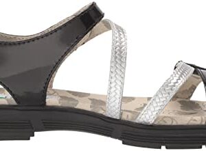 Greenleaf Women's Unity Sandal, Patent Black, 10