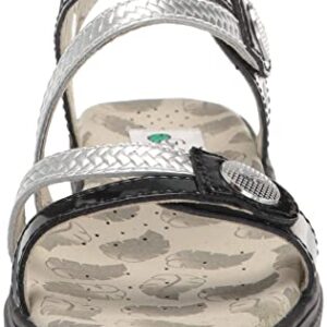 Greenleaf Women's Unity Sandal, Patent Black, 10