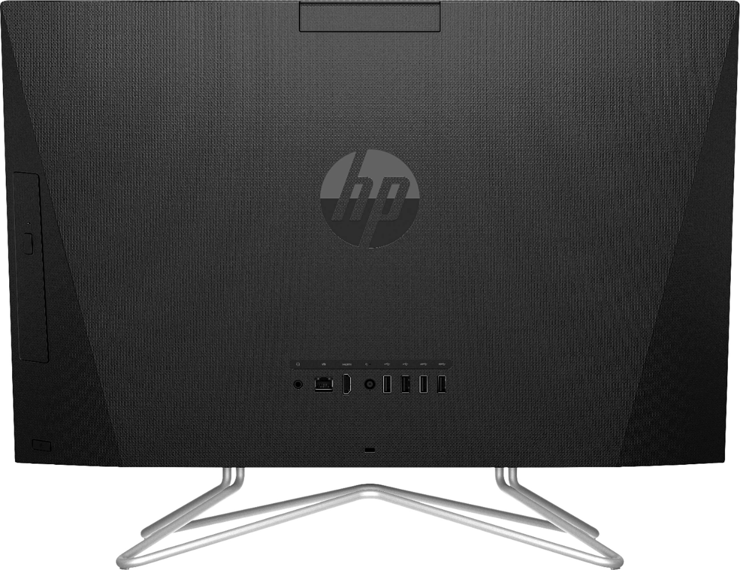 HP 2023 24'' FHD IPS Touch All-in-One Desktop PC Intel 4-Core Pentium Silver J5040 Intel UHD Graphics 8GB DDR4 256GB NVMe SSD WiFi AC BT RJ-45 HDMI Webcam Wireless KB Mouse Windows 10 Pro w/RE USB