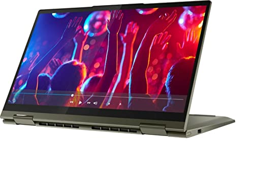 2022 LENOVO Yoga 7i 2-in-1 Laptop 14 inch FHD Touchscreen Intel EVO Platform 11th Core i5-1135G7 Iris Xe Graphics 12GB DDR4 512GB NVMe SSD WI-FI 6 Windows 10 Pro Fingerprint Backlit Keyboard