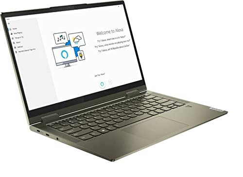 2022 LENOVO Yoga 7i 2-in-1 Laptop 14 inch FHD Touchscreen Intel EVO Platform 11th Core i5-1135G7 Iris Xe Graphics 12GB DDR4 512GB NVMe SSD WI-FI 6 Windows 10 Pro Fingerprint Backlit Keyboard