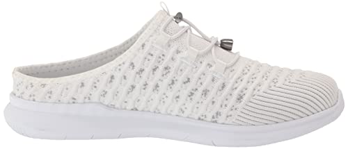 Propét Women's TravelBound Slide Sneaker, White Daisy, 6.5 XX-Wide