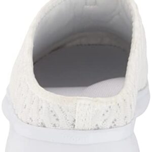 Propét Women's TravelBound Slide Sneaker, White Daisy, 6.5 XX-Wide