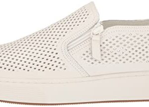 Propét Womens Kate Sneaker, White, 7.5 Wide US